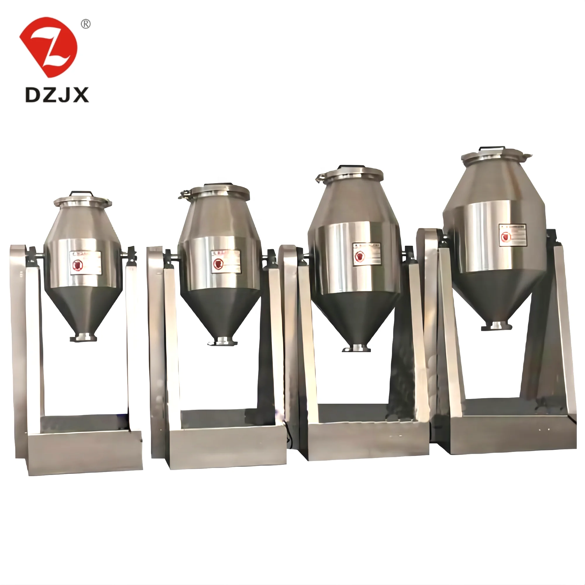 Dzjx Stainless Steel Waist Drum Shape Mixing Machine Blending Equipment ...