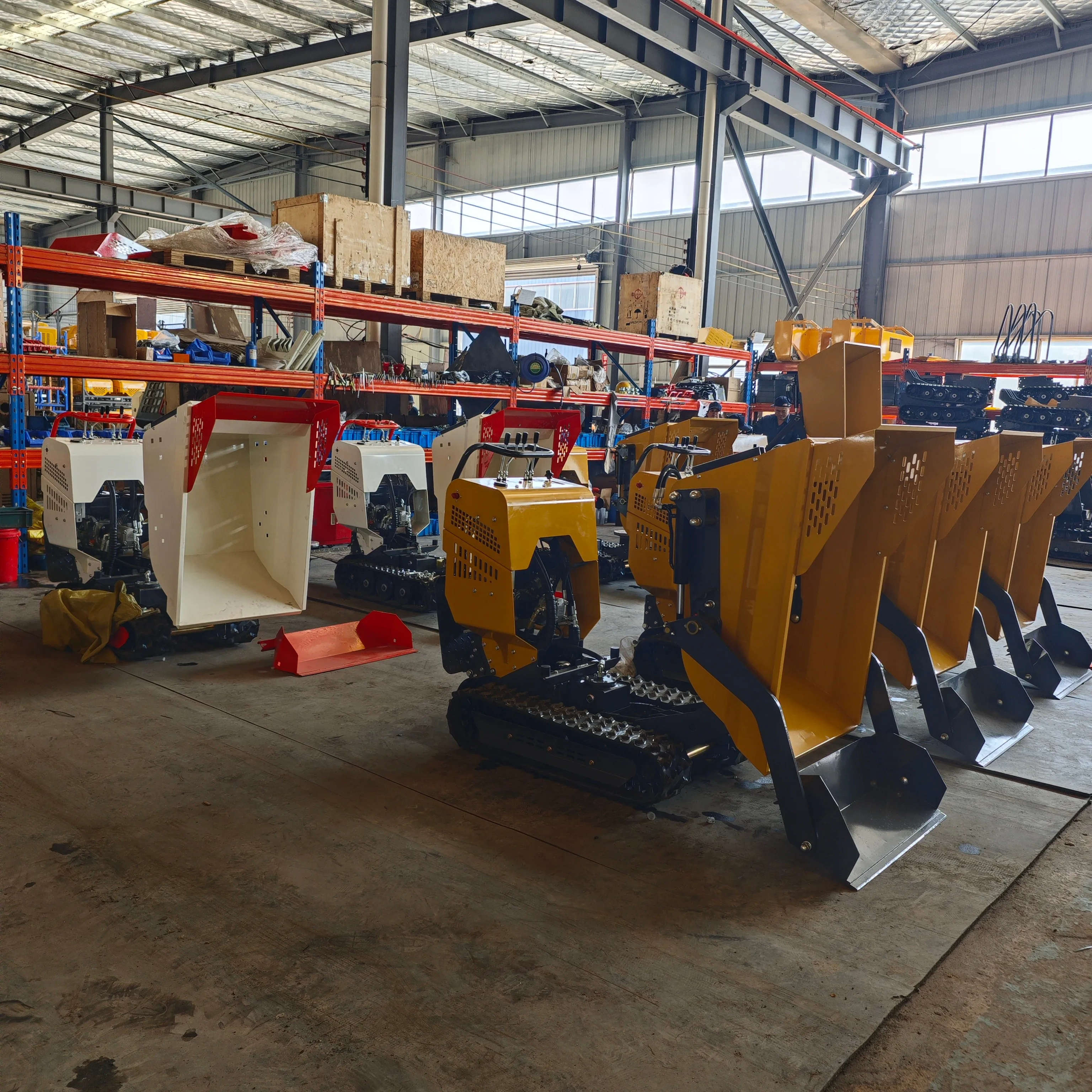 500kg 1000kg Mini Crawler Lifting Dumper Rubber Track Transporter ...