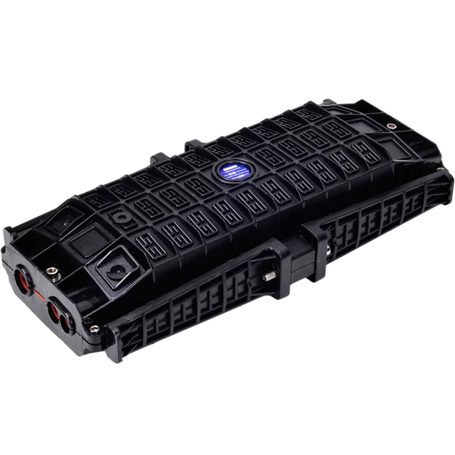 6 Port Fiber Optic Enclosure Ftth Closure Horizontal Closure Flat ...