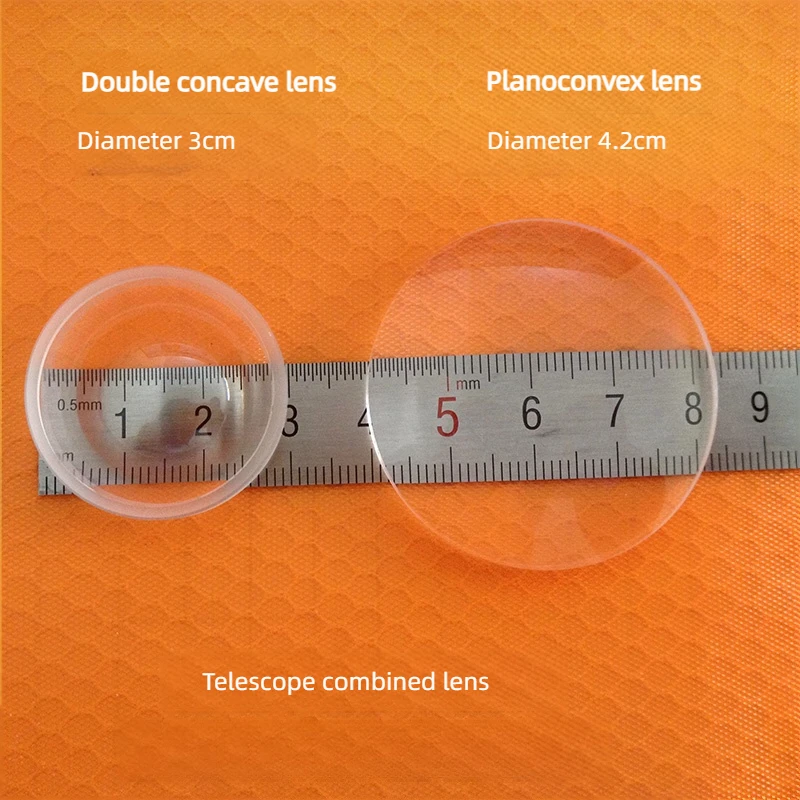 Telescopic Lens Concave Lens,Convex Bump Mirror Combination Of 2 Pieces ...