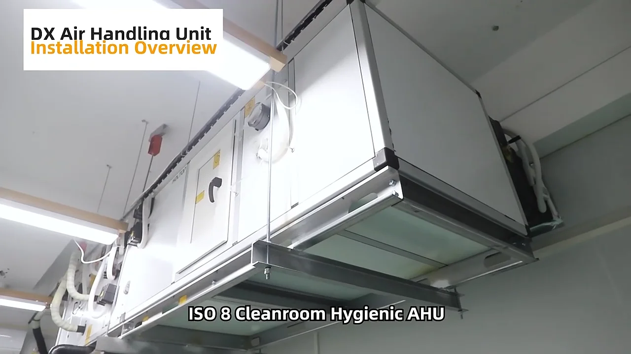 Fresh Air Ventilation Ahu System Industrial Air Conditioner Air ...