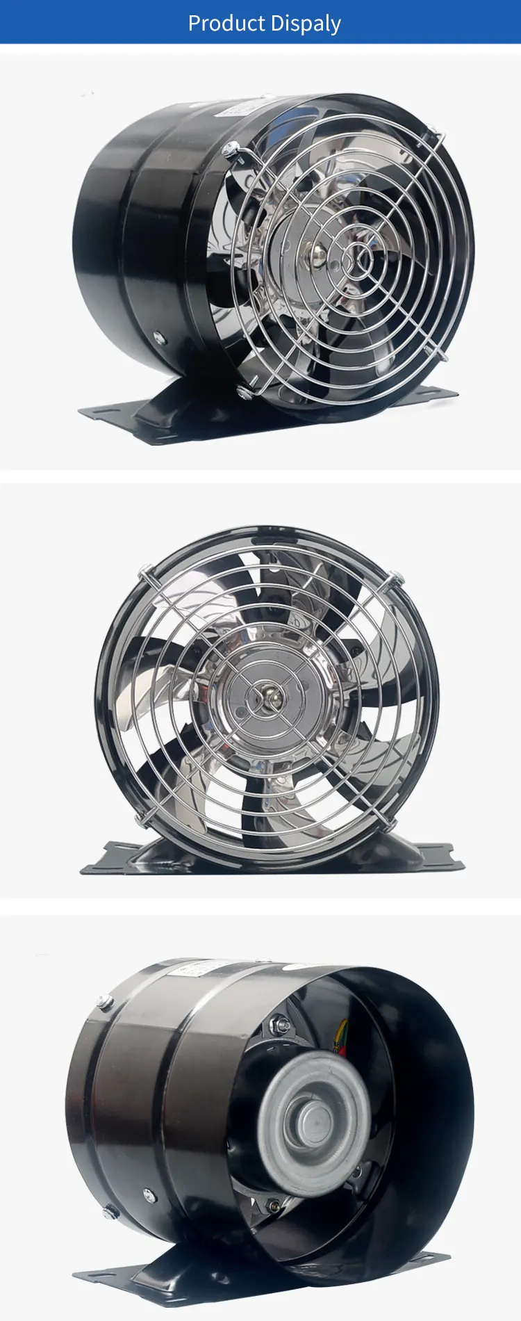 Bidirectional Pipeline Axial Fan - Powerful Two-Way Duct Fan