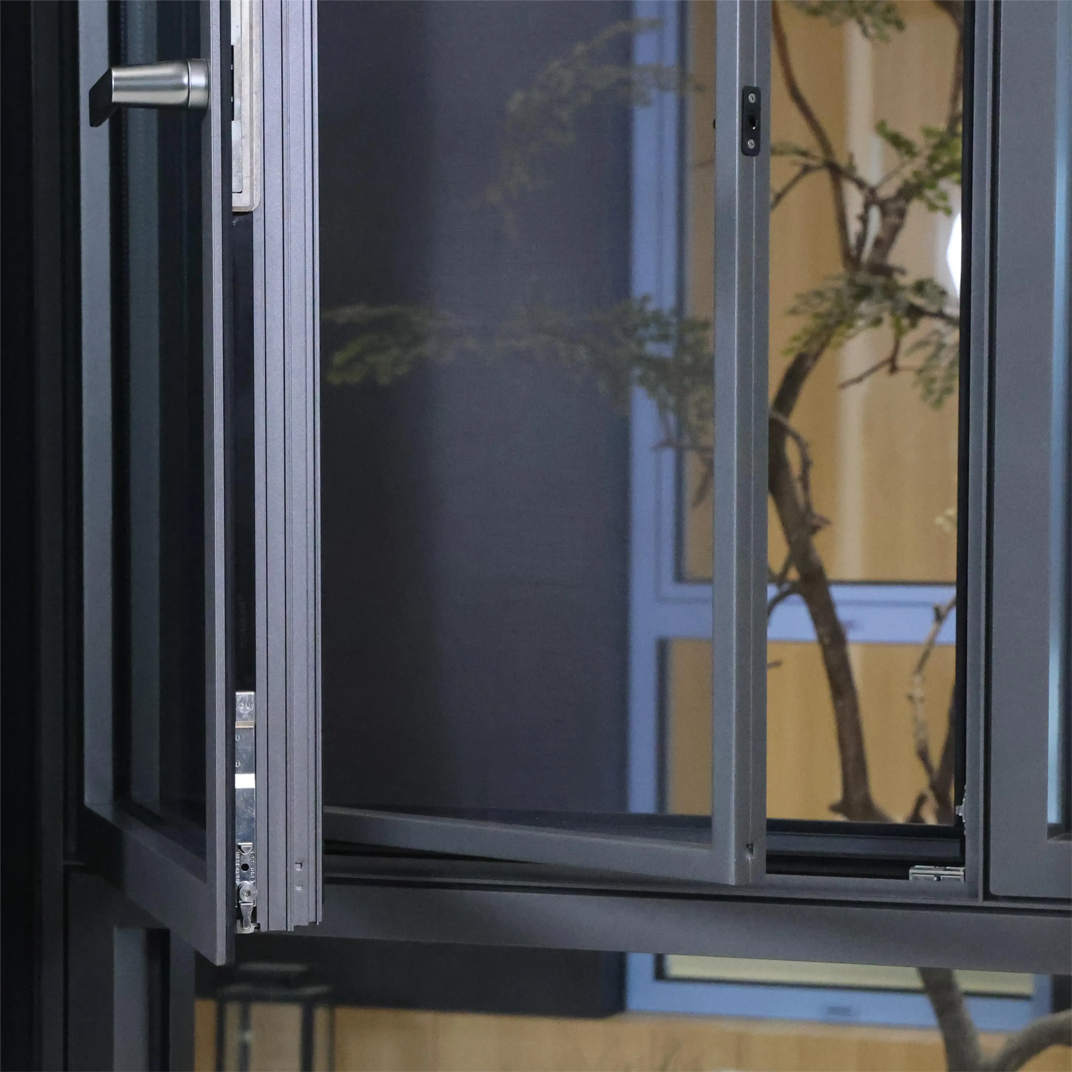 Customization Design Frame Flush Tilt Turn Window Double Thermal Break ...