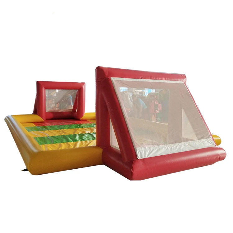 Inflatable water soccer field football pitch customized inflatable soap ...