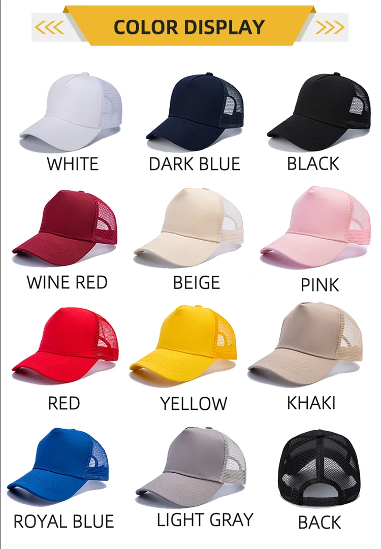 Wholesale Comfortable High Quality Trucker Caps