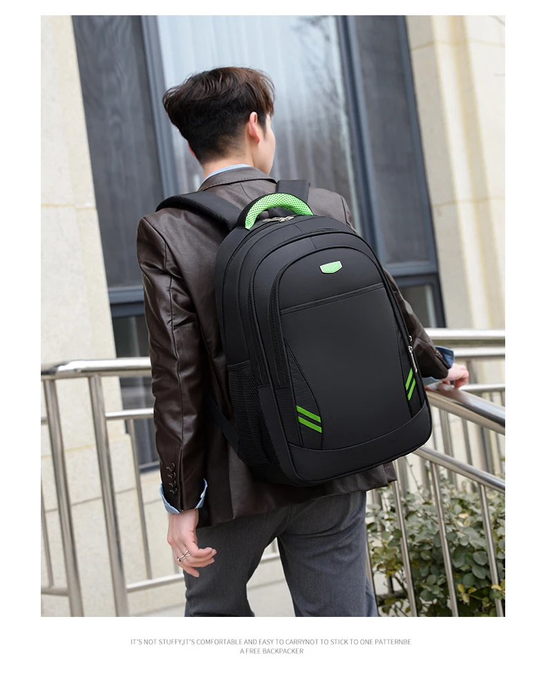 Custom Logo Stylish Waterproof Students School Backpack Boys Shockproof ...