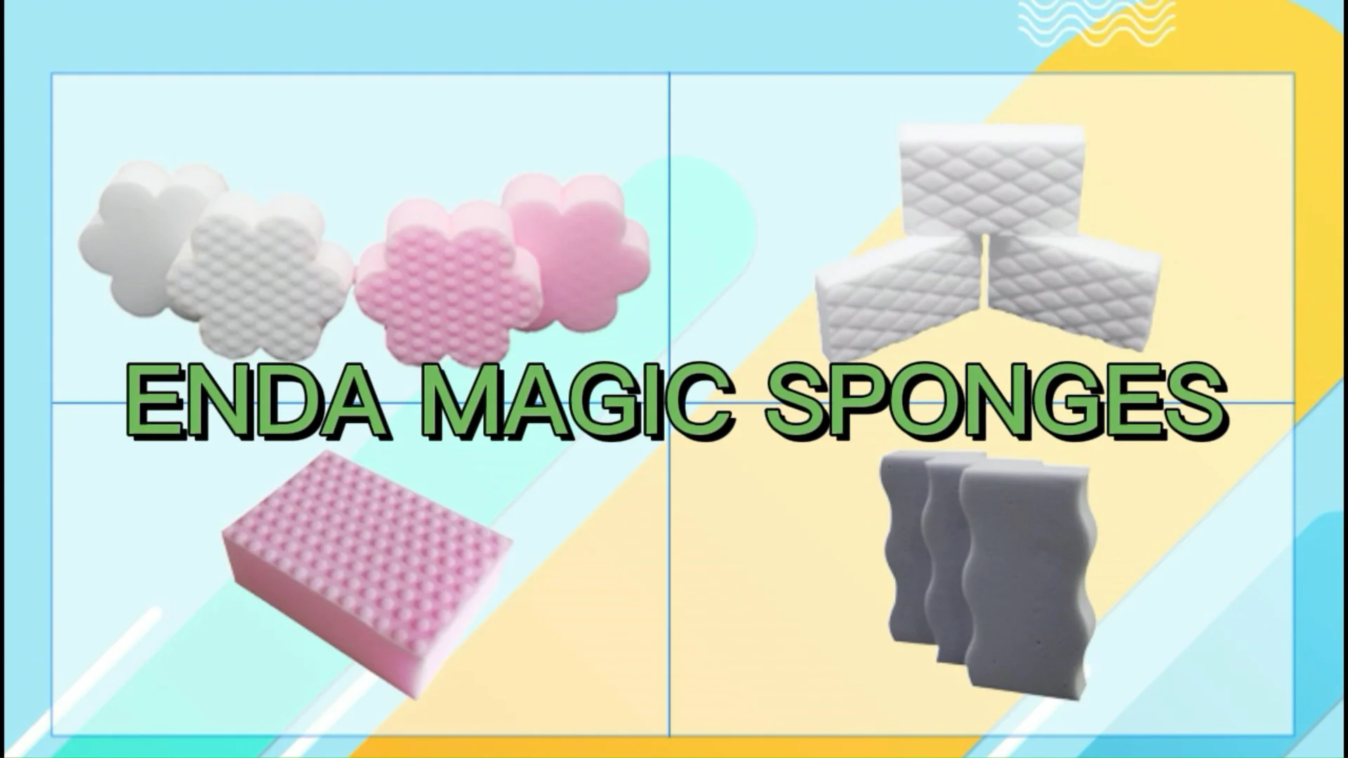 Household Kitchen Cleaning Magic Erasers Sponges Nano Dish Cleaning ...