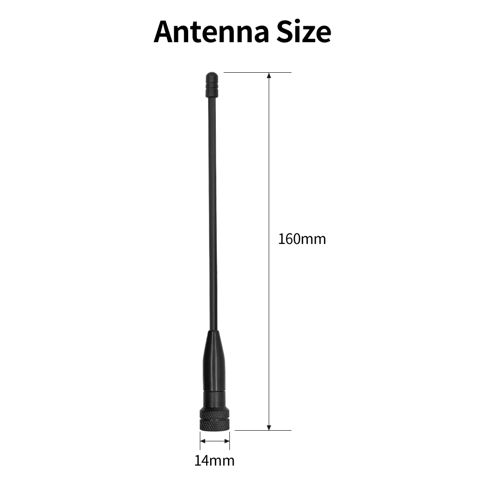 136-174mhz Walkie Talkie Antenna With Sma-female Connector Vhf Antenna - Buy Walkie Talkie ...
