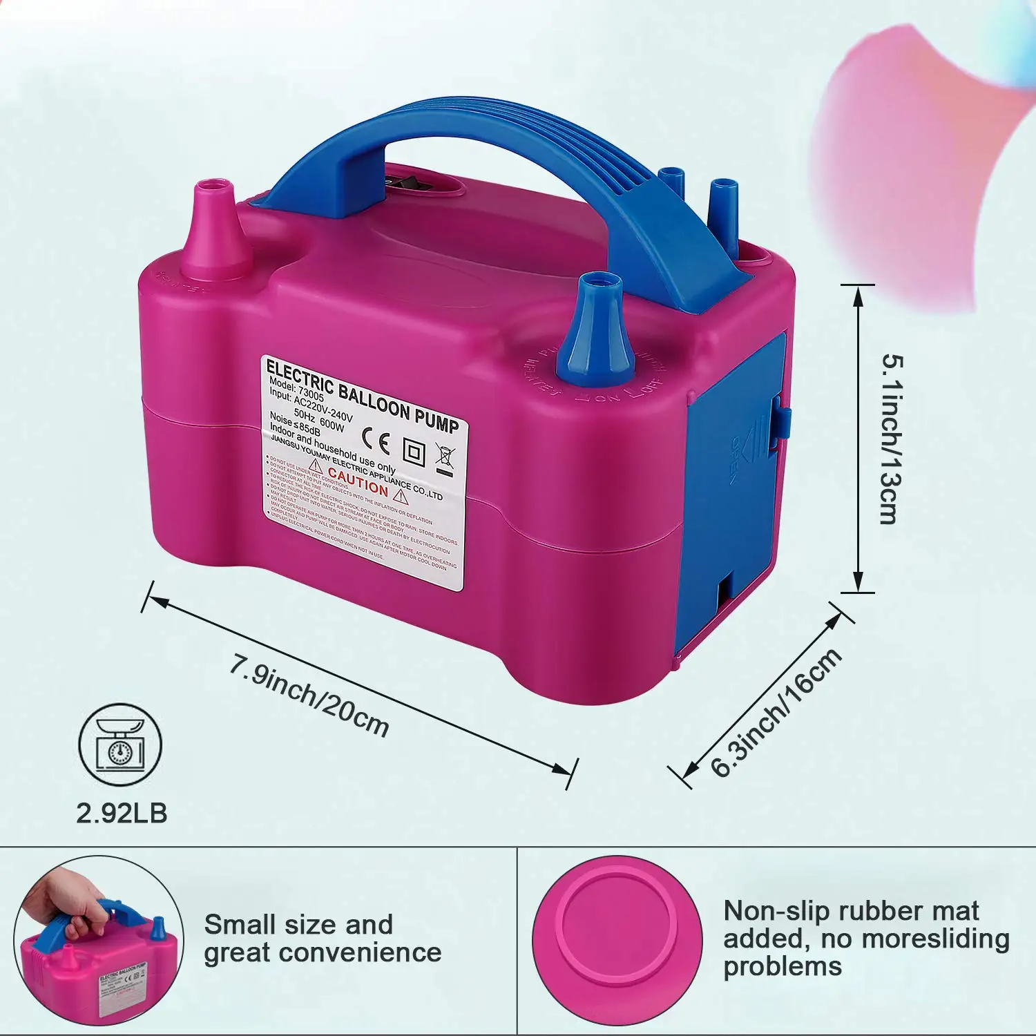 High Performance Balloon Machine Electric Balloon Pump High Power ...