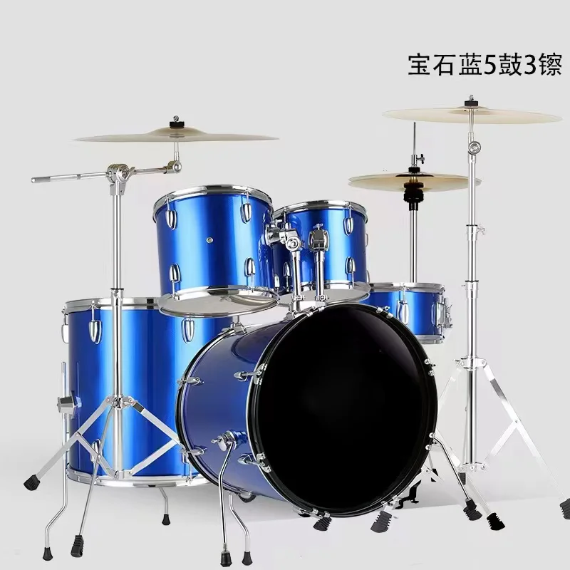 5-Piece Complete Portable Drum Set for Beginners - OEM