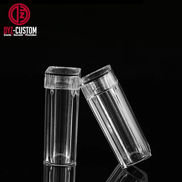 27mm Plastic Storage Tube Coin Safe Square Coin Storage Tube - Buy Coin ...