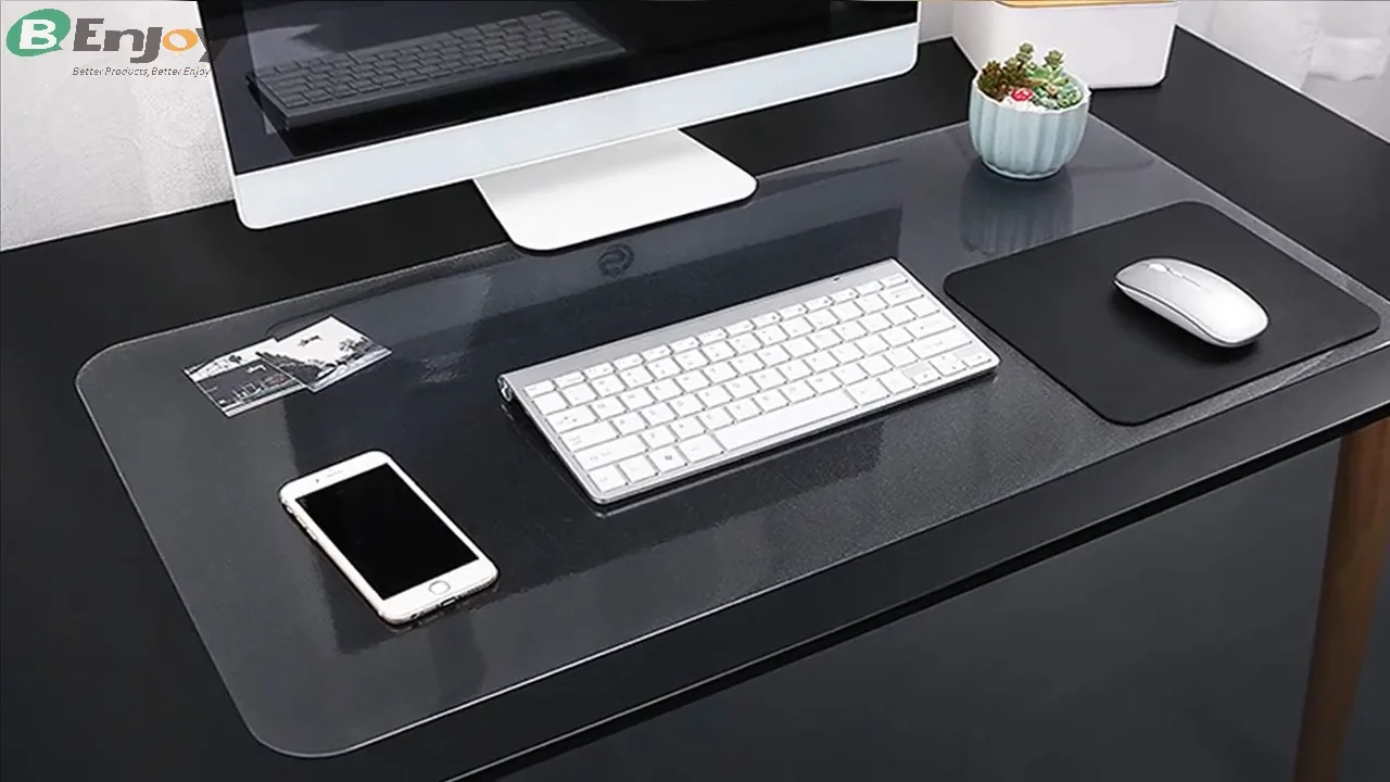 Transparent Crystal Clear Pvc Desktop Desk Pad Protector - Buy Pvc Desk ...