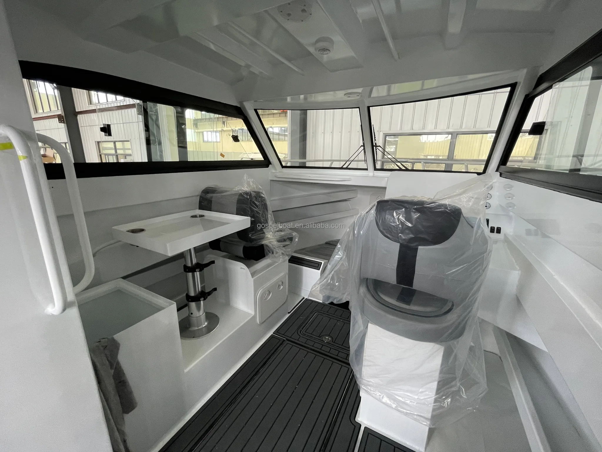 Gospel Boat 9m Profisher - Aluminum Fishing Boat Cabin Cruiser