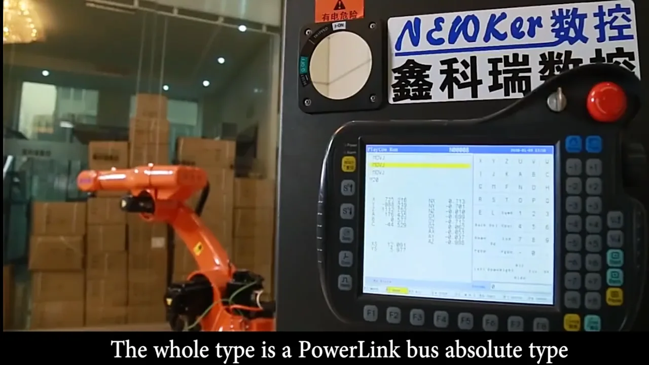 Newker-i6 Robot Controller For 6 Axis Robot Arm Welding/palletizing/polishing/engraving Robot ...