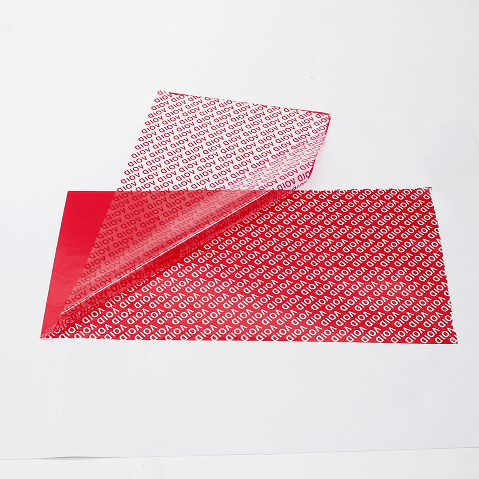 Factory Price Destructive Label Void Warranty Stickers Security Seal ...