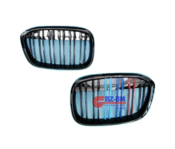 자동차 바디 부품 51117383365 51117383366 Abs 프론트 그릴 메쉬 블랙 하나의 판금 M F48 X1 시리즈 ...
