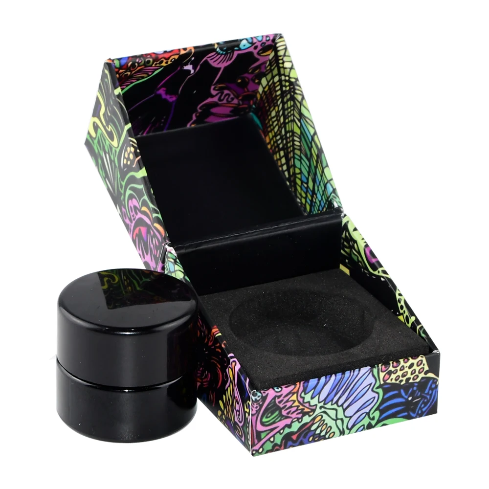 Custom 710labs Box Style 1ml 5ml Clamshell Concentrate Container Glass ...