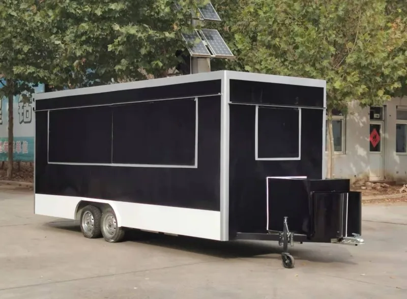 2023 Drivable Crepe Trailer Food Truck Cafe For Sale Transport Trailer ...
