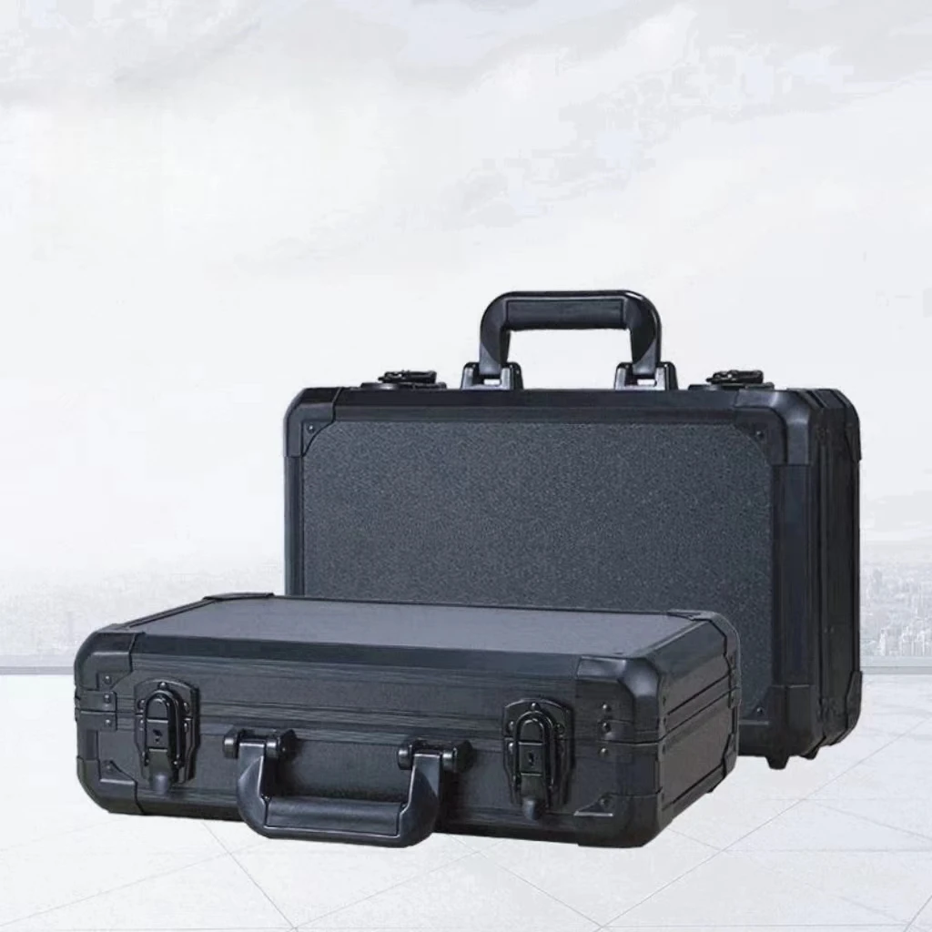 Portable Multi-functional Toolbox Black Color Customized Size Aluminum ...