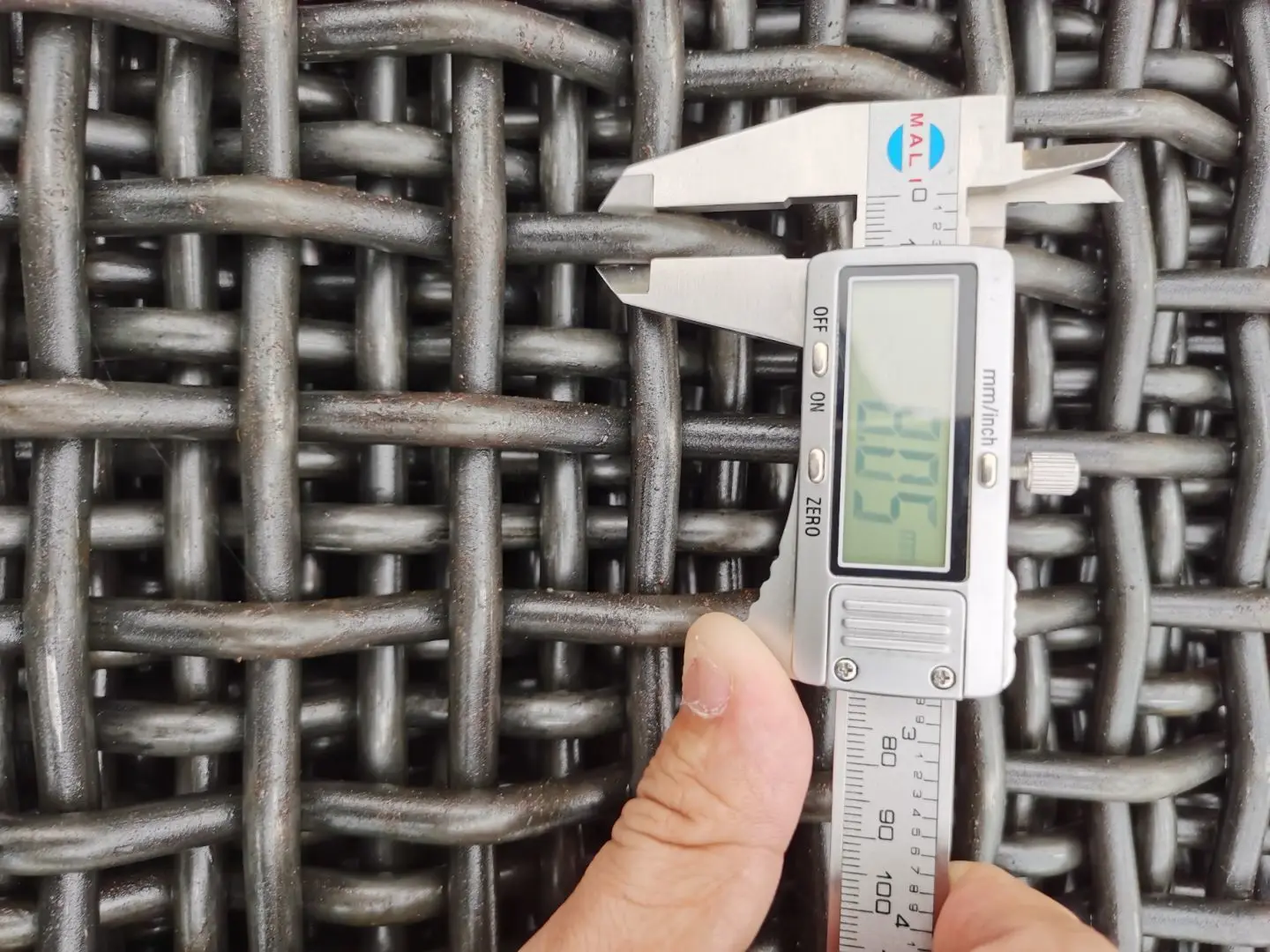 High Spring Wire Plate Hooked Crimped Vibrating Screen Wire Mesh ...