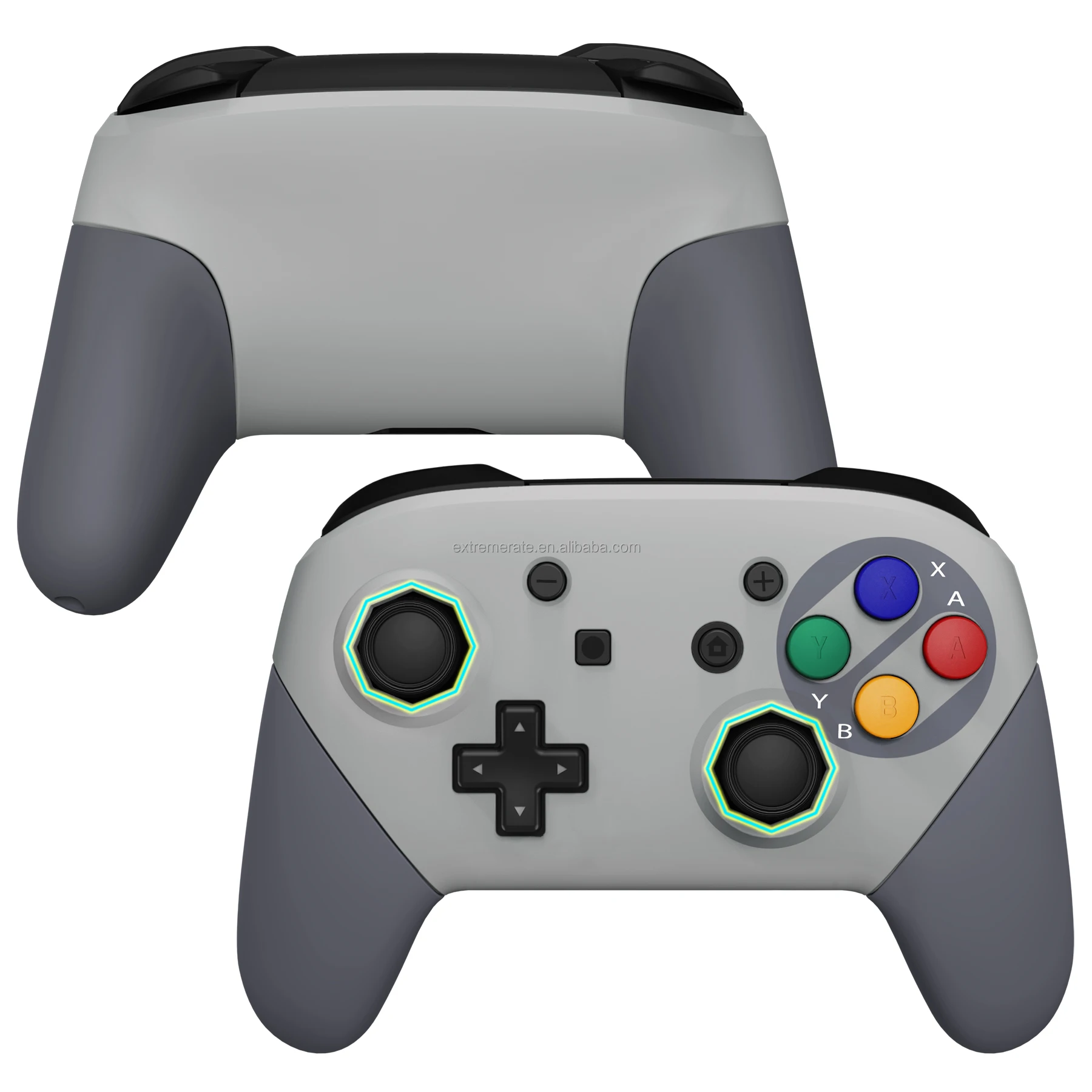 SNES Style Octagonal Gated Sticks for Nintendo Switch Pro