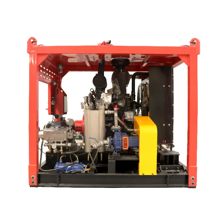 High Pressure Pump Unit Pw-103-dd Diesel Engine Washing Equipment ...