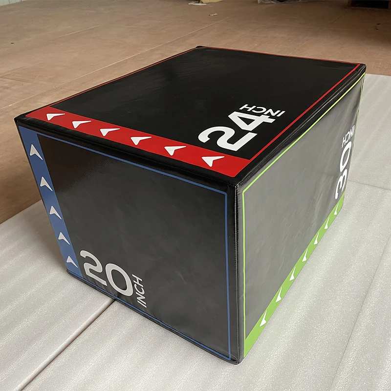 Gym Jumping Box - Adjustable Plyometric Box for Crossfit