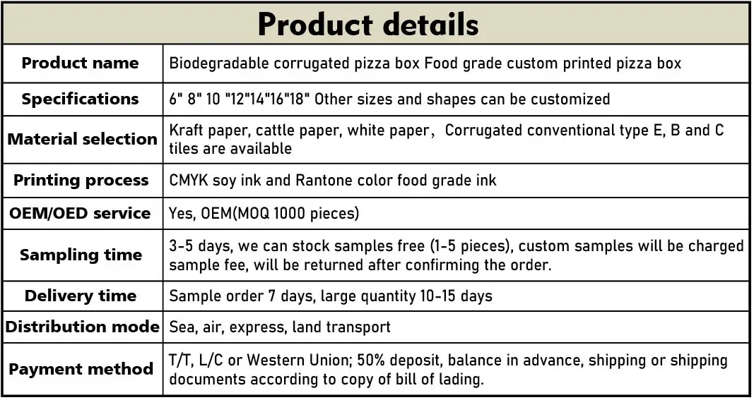 Long Rectangular Box Cardboard Pizza Packaging Cheap Wholesale Plain ...