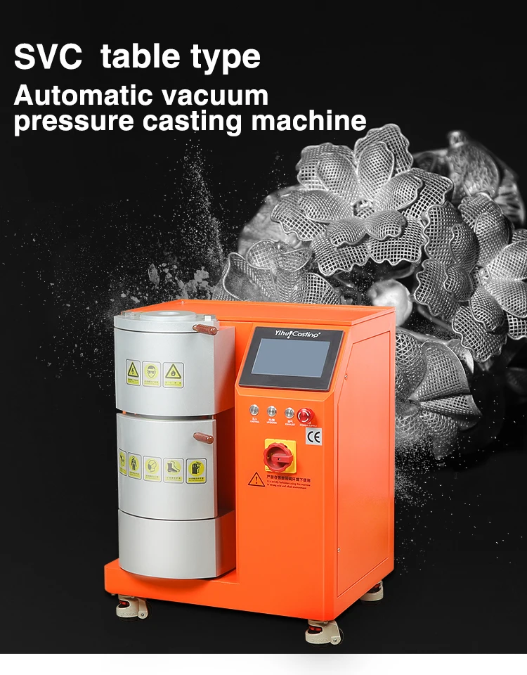 Mini Fully Automatic Jewelry Machines Vacuum Die Casting And Stirring ...