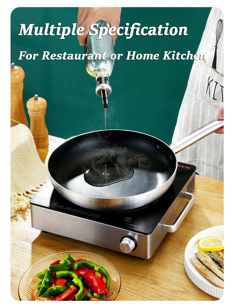 Multiple Specification 18-40cm Commercial Cooker Capsulated Induction ...