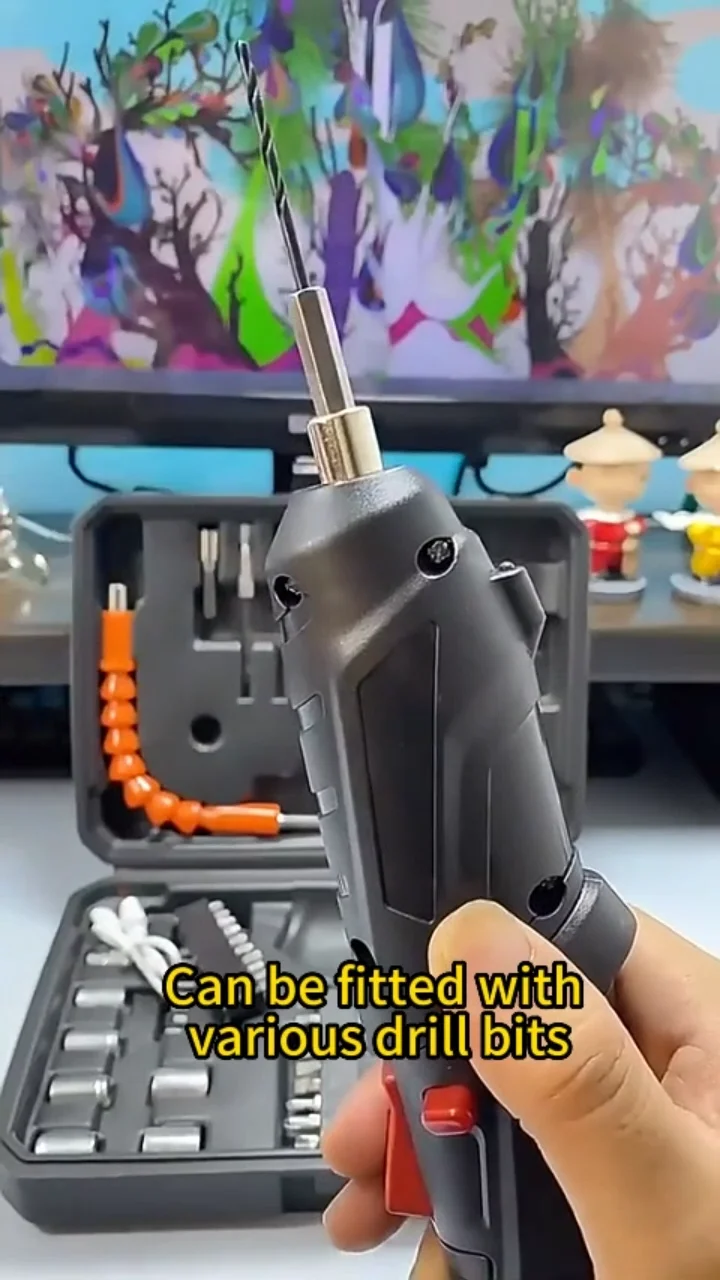 3.6v Mini Electric Screwdriver Household Multifunction Screw Driver Set ...