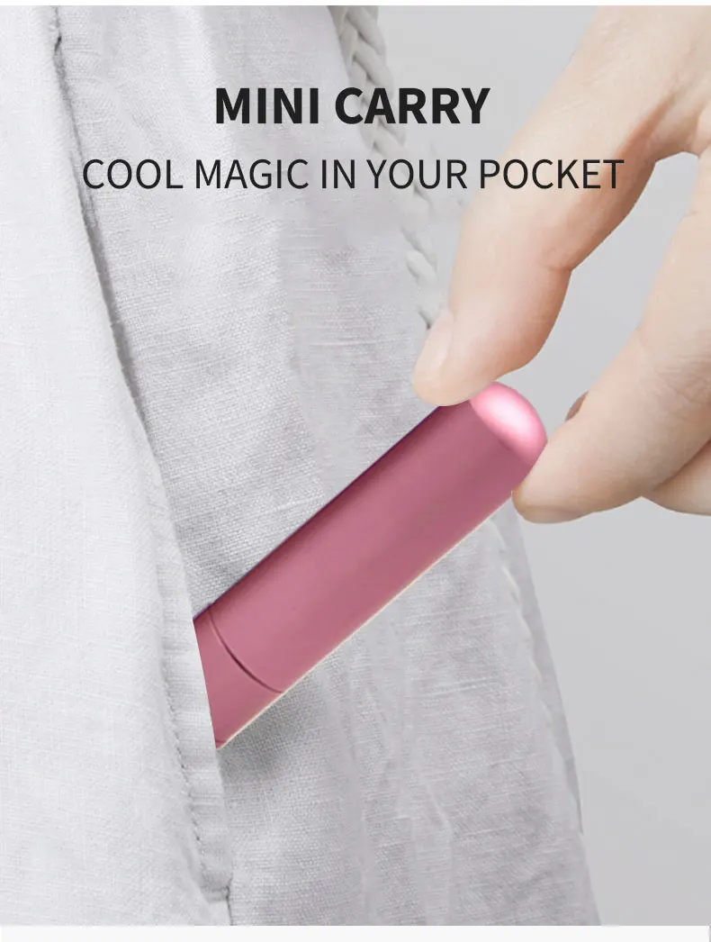 Stylish Aluminum Packaging Nasal Inhaler Essential Oil Bottle