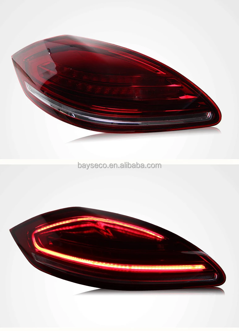 Car Dark Smoke LED Rear Lamp Aftermarket Tail Turn SIgnal Light Fits ...