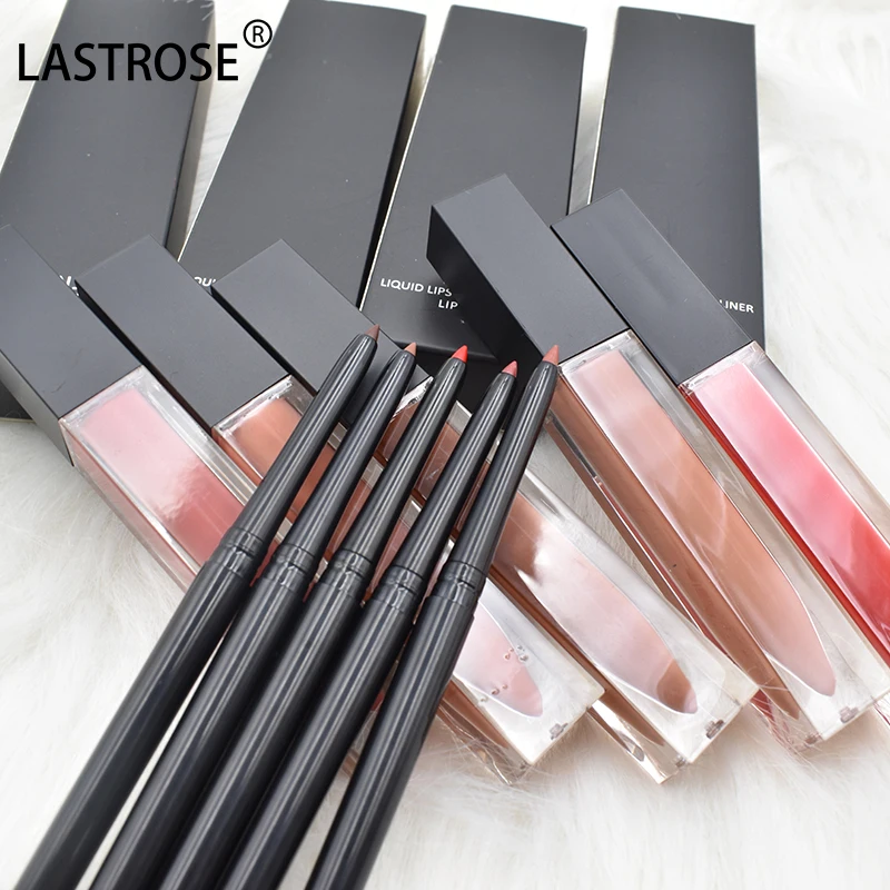 2 In1 Liquid Lipstick And Lipliner Set Longlasting Matte Lip Gloss And ...
