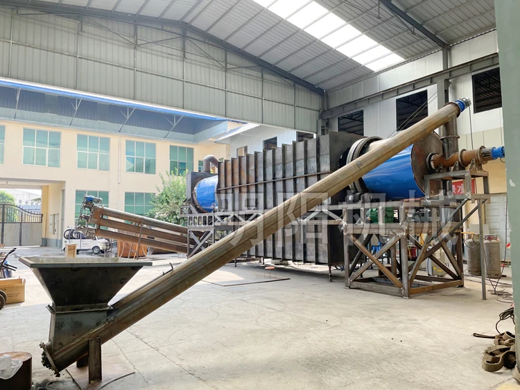 Smokeless Continuous Sawdust Charcoal Making Machine