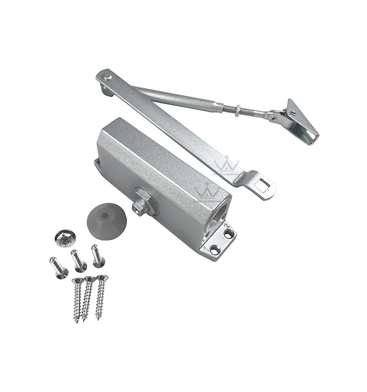 Hydraulic Heavy Duty Double Swing Door Closer Hinge Fireproof Gate Control System Ultra Silent ...