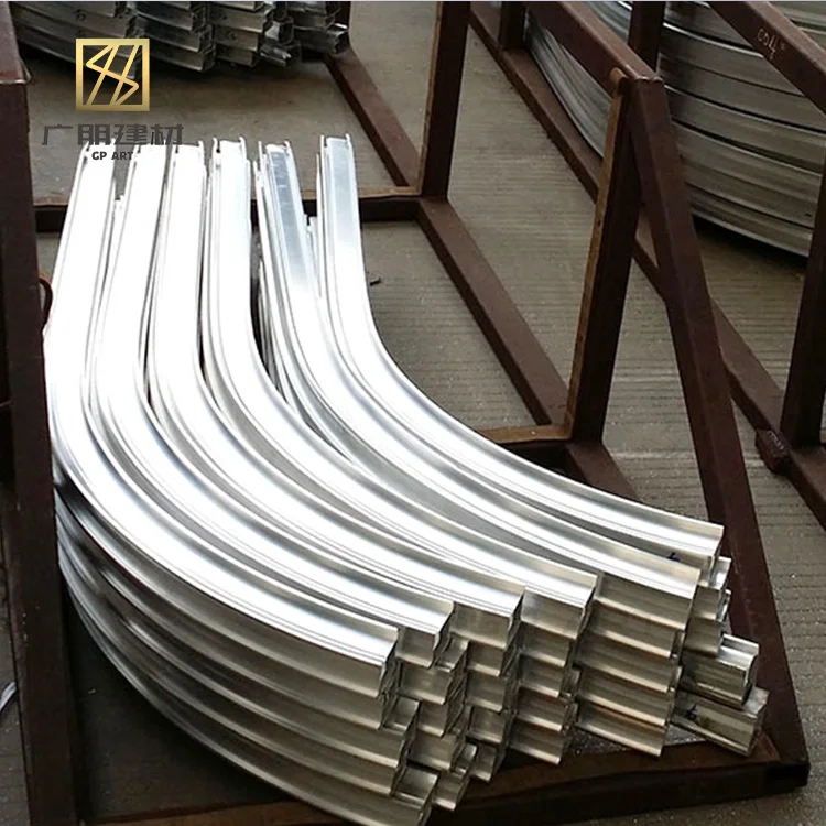 Aluminum Bending Extrusion Profiles Aluminum Stamping Cnc Stretch ...