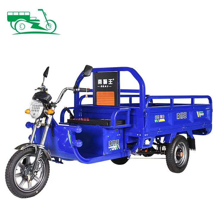 China 50km/h Big Battery Trike 800w 1000w Pedicab Open Body 3 Wheel Bike Adult Cargo Electric ...