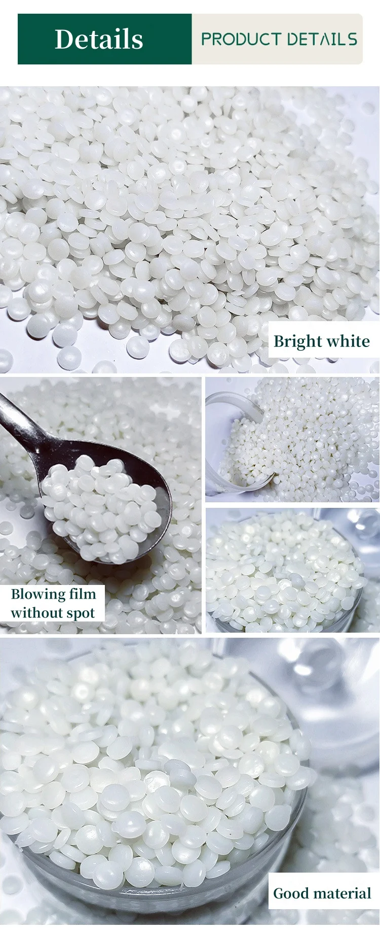 Price of Lldpe Granules Virgin Linear Low Density Polyethylene Raw ...