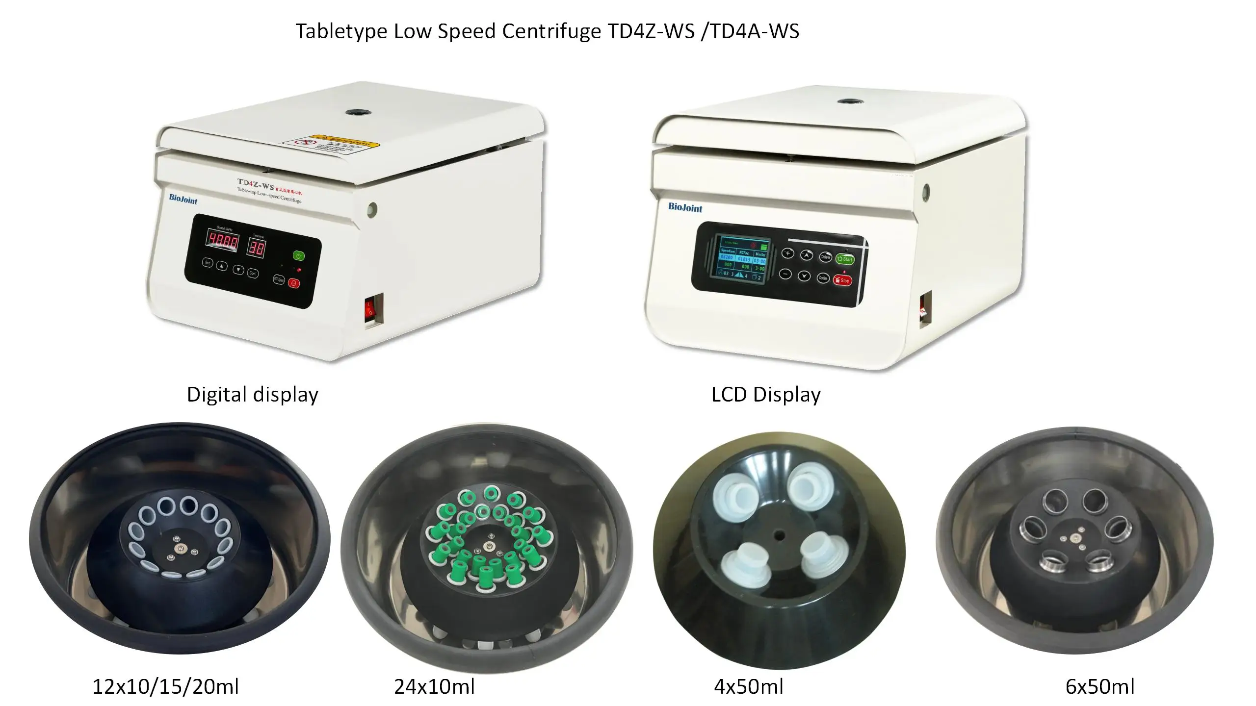 Td4a-ws Low Speed Centrifuge 4000rpm 6x50ml Lab Equipment Oem