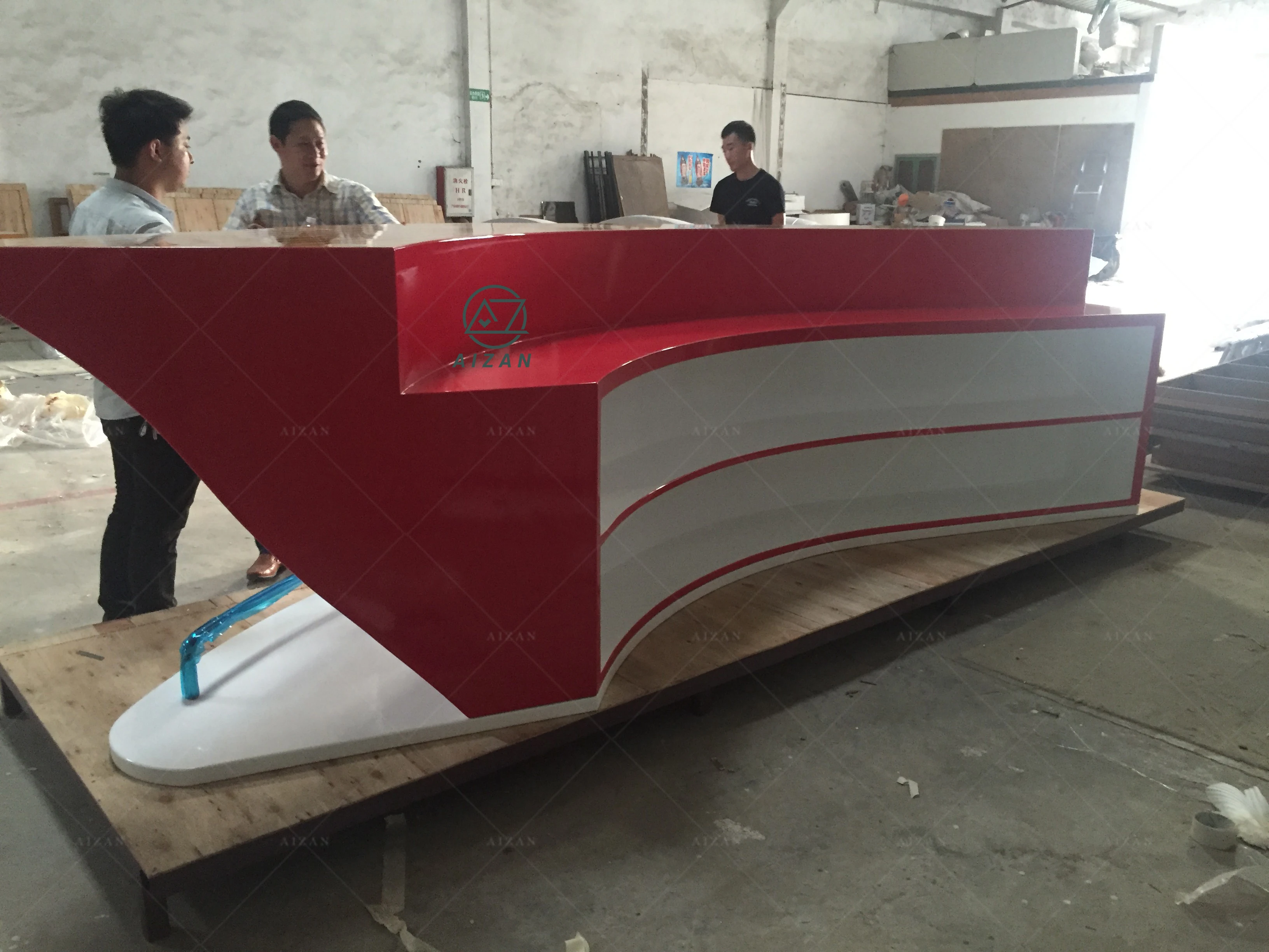 Modern Home Furniture Modern Home bar Counter Design Red bar Counter in ...