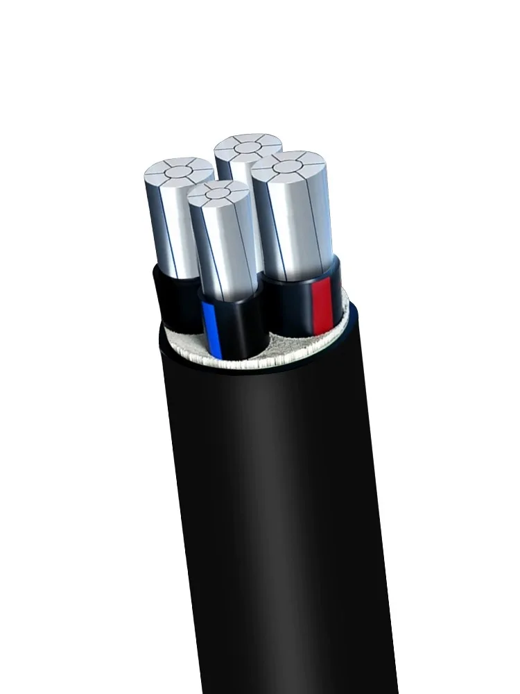 Wire Cable Cross-linked Polyethylene Insulated Poly(chlorine)vinyl Sheathed Aluminum Alloy Power ...