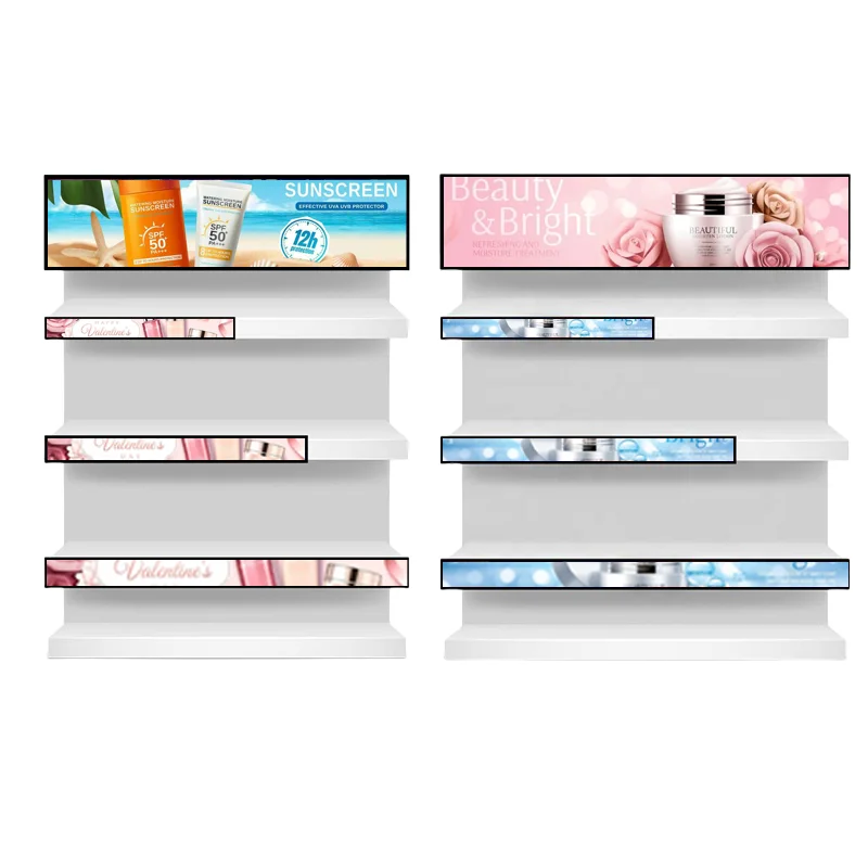 28.6 37.6inch Inch Stretched Bar Advertising Screen Retail Store ...