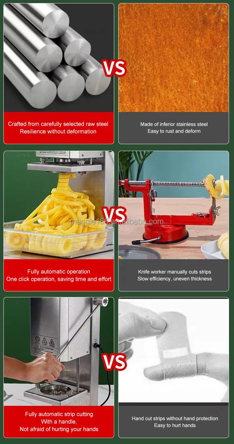 Twist Potato Slicer Machine - Curly Fries Cutter for Restaurants ...