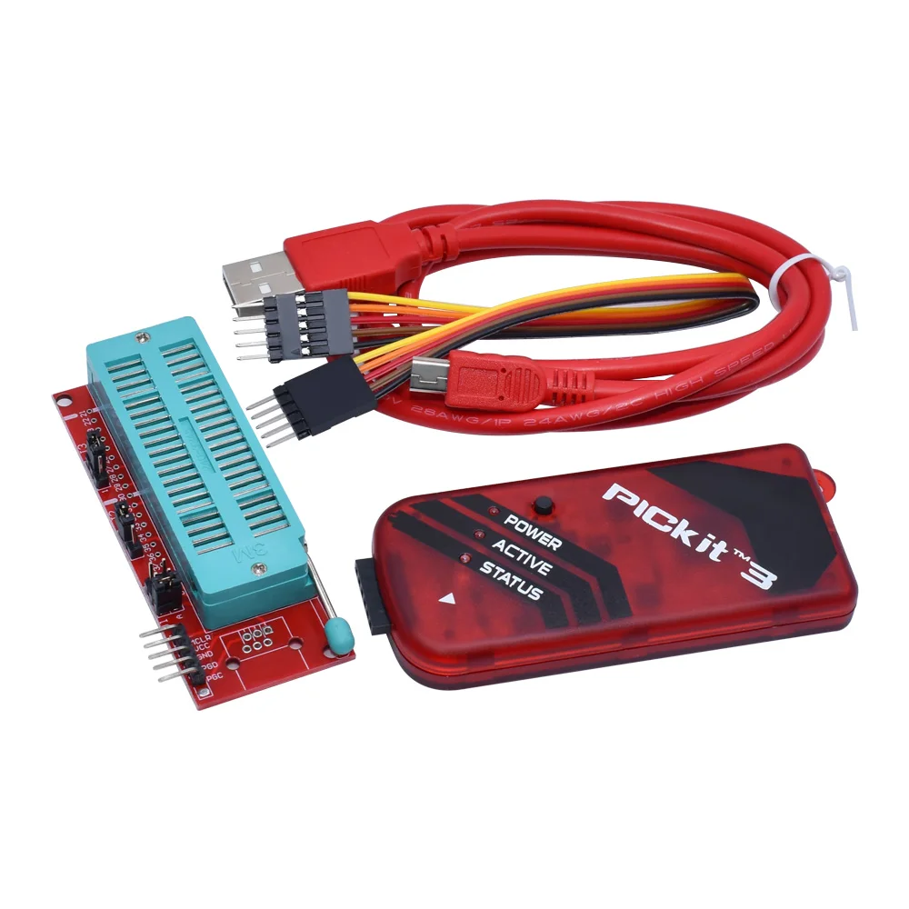 Pickit2 Pickit3 Pickit3.5 Programmer + Pic Icd2 Pickit 2 Pickit 3 Pickit 3.5 Programming Adapter ...