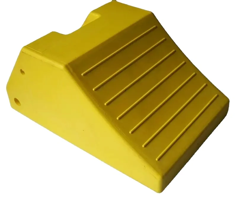250 Tons Polyurethane Wheel Chock Stopper - Durable & Light