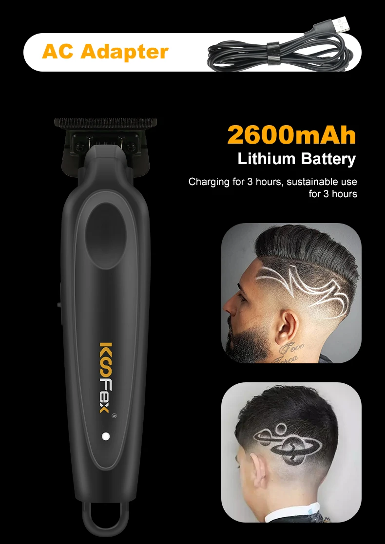 2023 Professional Barber Machine Set Brushless Motor Hairtrimmer ...