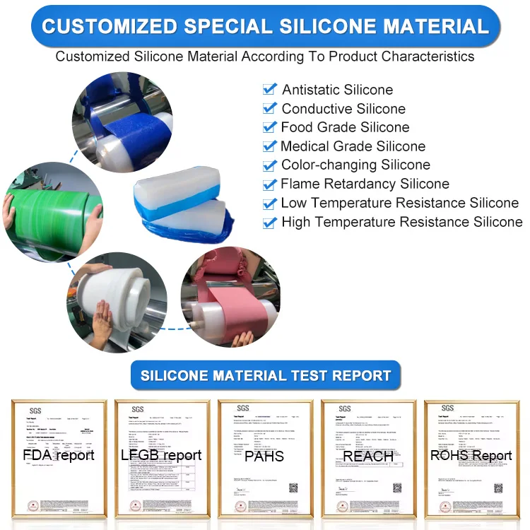 Factory Custom Molded Silicone Rubber Products Protection Cover Case ...