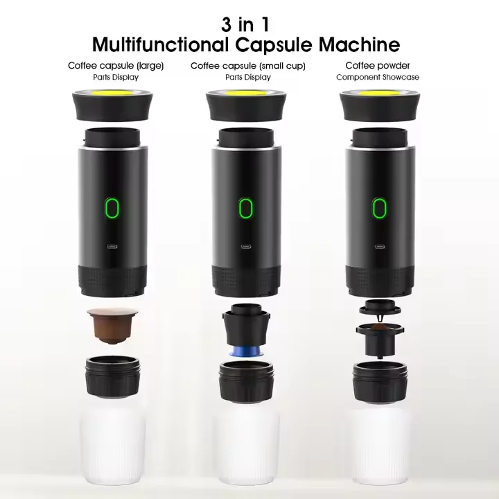 Portable Coffee Maker - Self-Heating Travel Drip Capsule