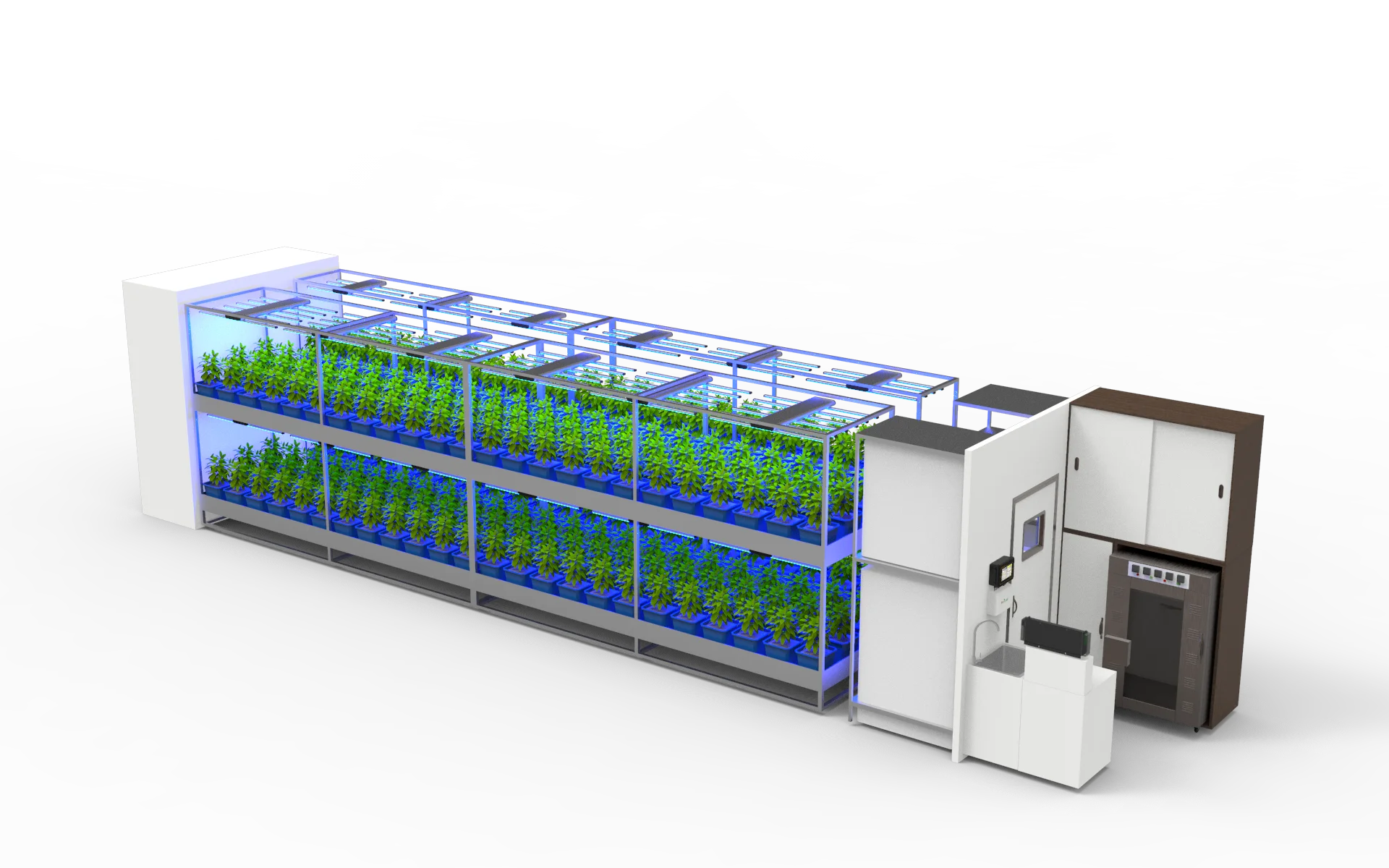Hydroponic Shipping Container Farms - Pro-Leaf Solution